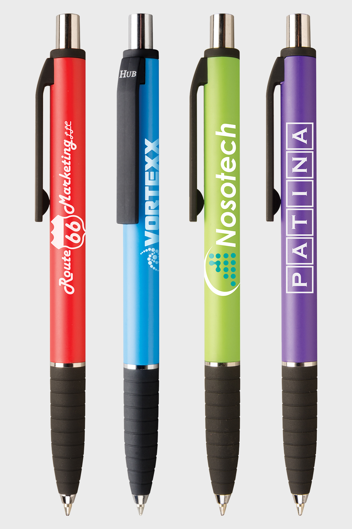 MaxGlide Click® Chrome Pen - Hub